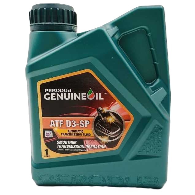 AUTOMATIC TRANSMISSION FLUID FOR PERODUA ATF D3-SP GREEN 1LITER (9004M ...