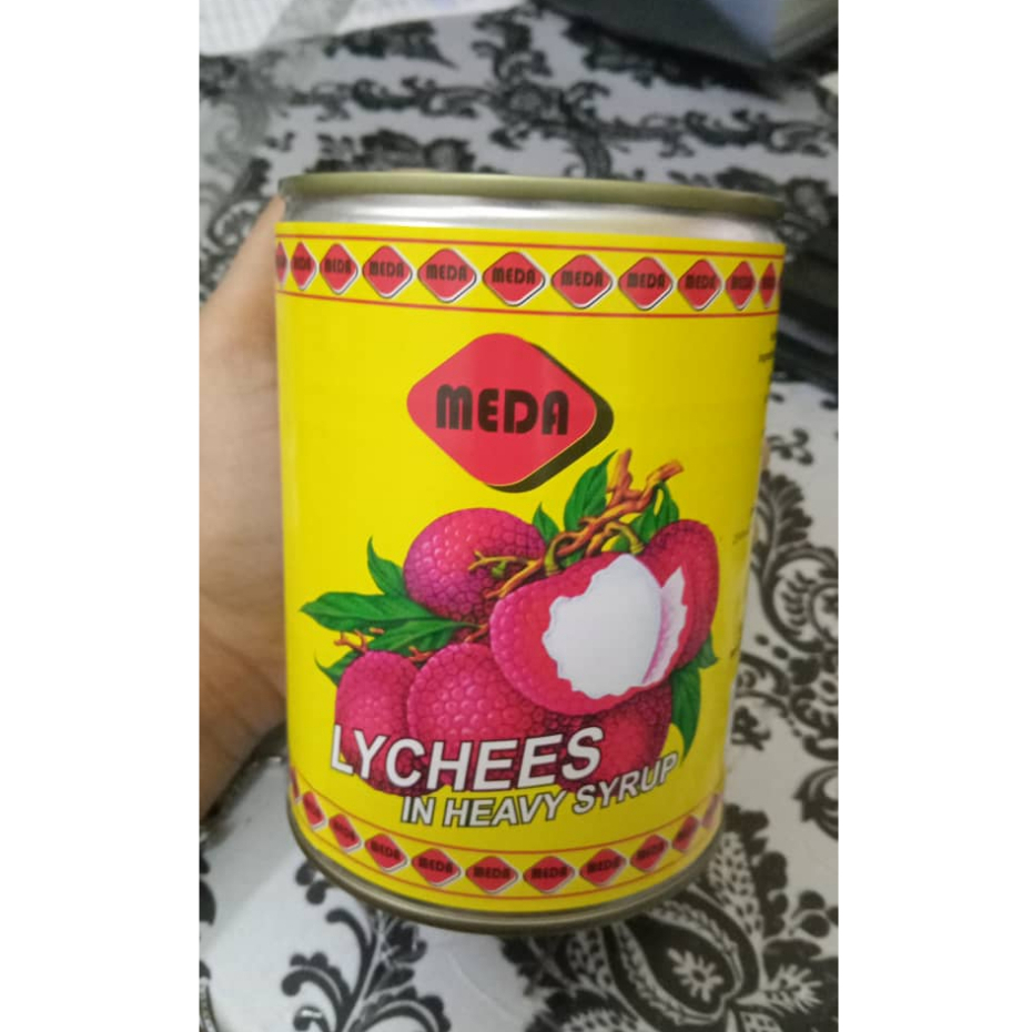 Meda lychees in heavy syrup 565g | Shopee Malaysia