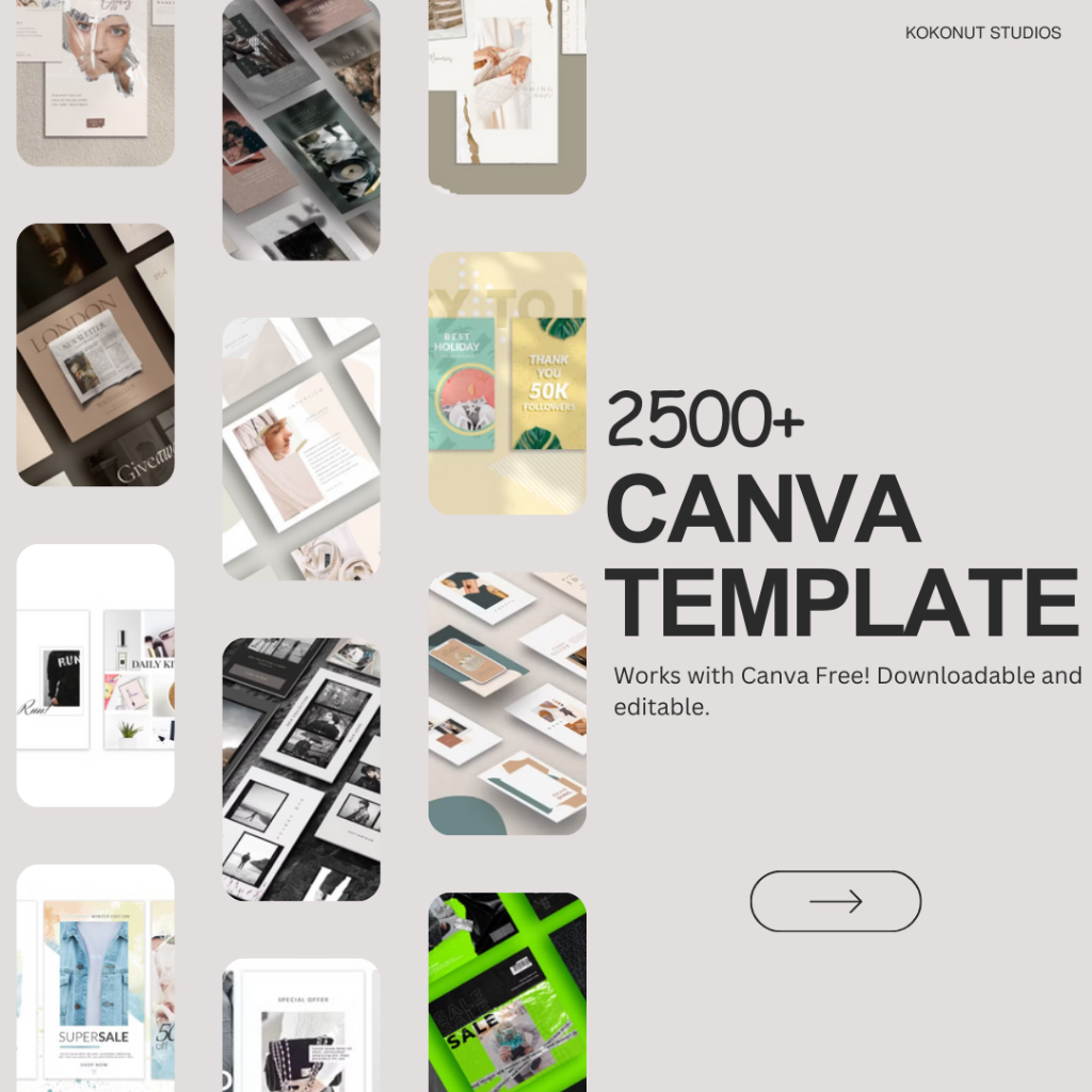 2000+ Canva Template Bundle Designs | Shopee Malaysia