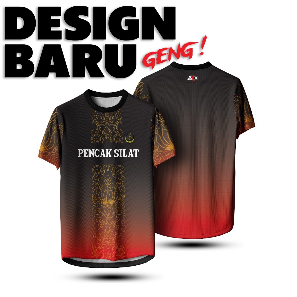 SILAT PREMIUM DESIGN JERSEY|FREE CUSTOM NAMA DAN NUMBER | Shopee Malaysia