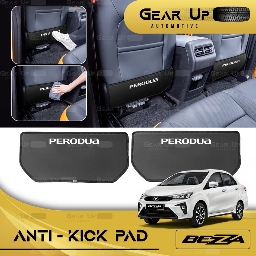 𝐒𝐄𝐀𝐓 𝐂𝐎𝐕𝐄𝐑 Anti Kick Pad Perodua BEZZA 2025 2024 Accessories Accessori ...