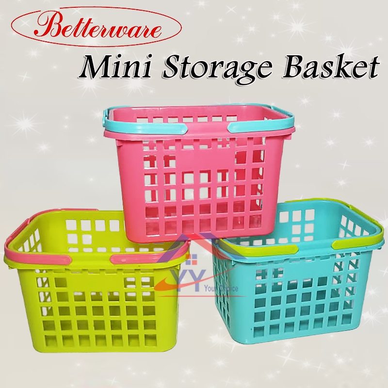 BETTERWARE Multipurpose Storage Small Plastic Basket [1354 ...