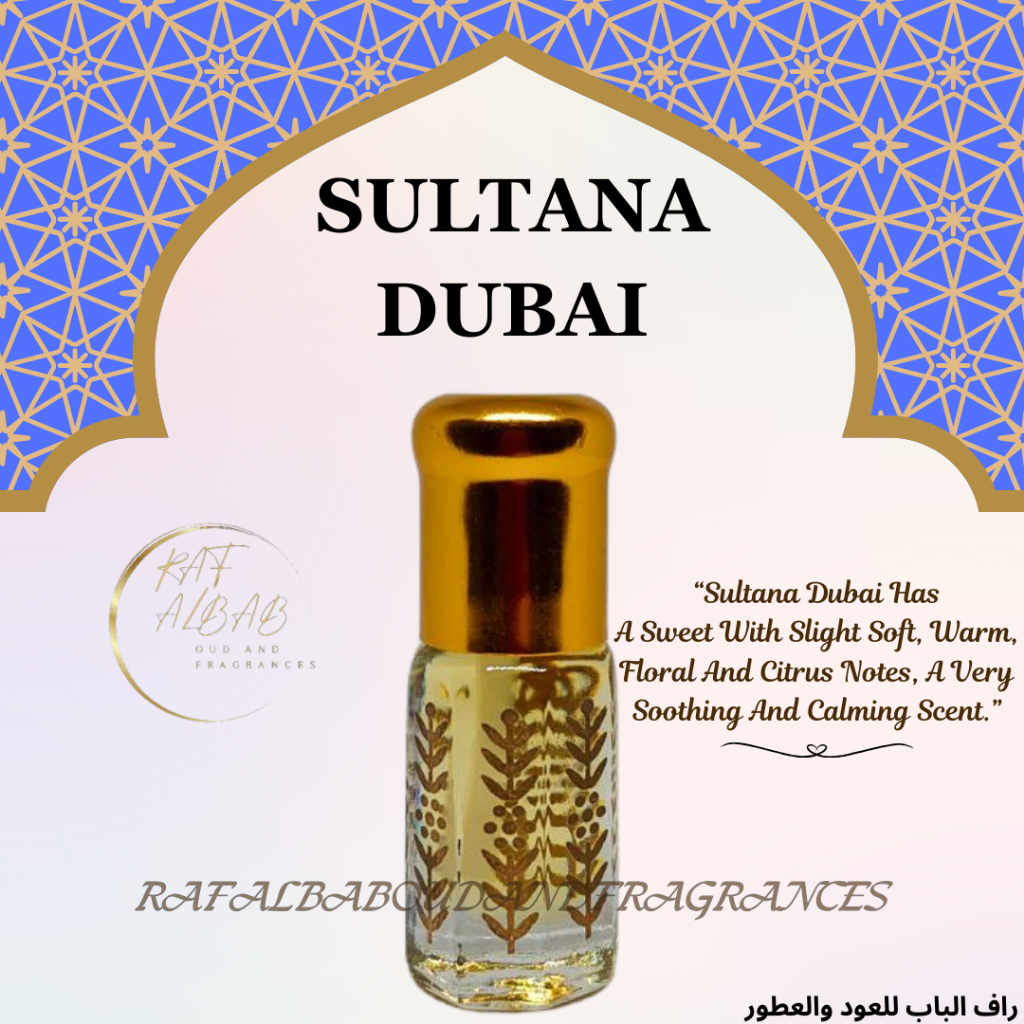 ORIGINAL SULTANA DUBAI CONCENTRATED PERFUME OIL MADE IN DUBAI, UNITED ...