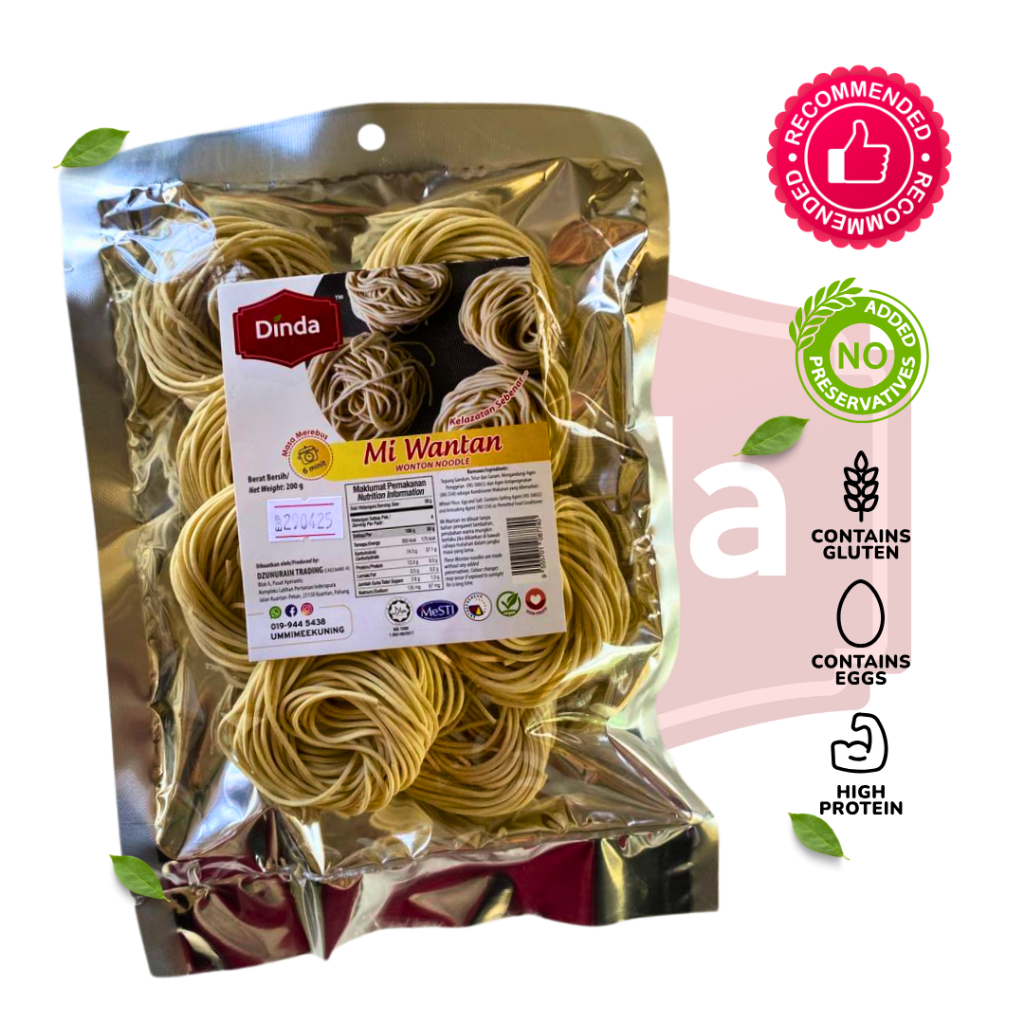Dinda Mi Wantan (200g/pack) | Shopee Malaysia