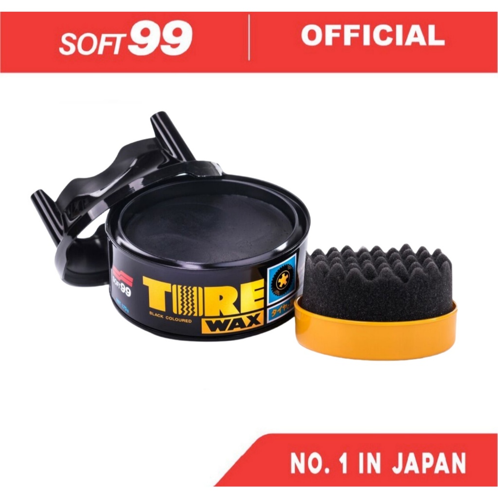 SOFT 99 Tire Black Wax (170g) | Shopee Malaysia