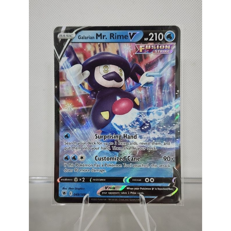 2022 Galarian Mr. Rime V Card (Rare Holo) | Shopee Malaysia