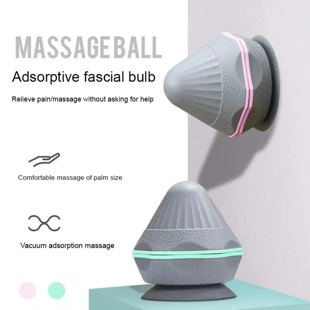 Silicone Massage Cone Solid Adsorption Ball Psoas Thoracic Spine Back ...