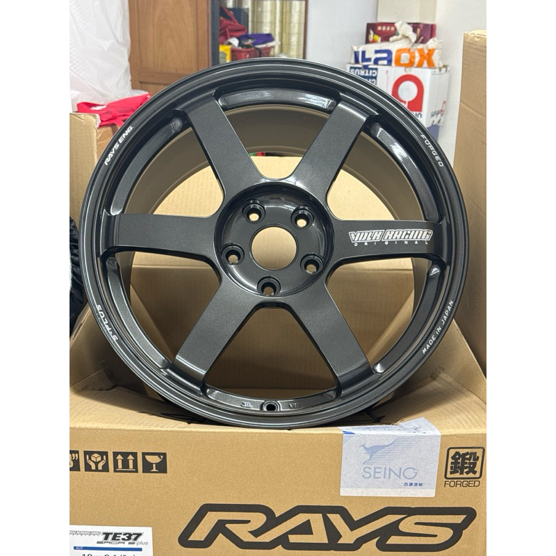 GR Yaris / Corolla - RAYS TE37 SAGA S Plus / 18" Forged Wheel / Sport Rim / Diamond Dark ...