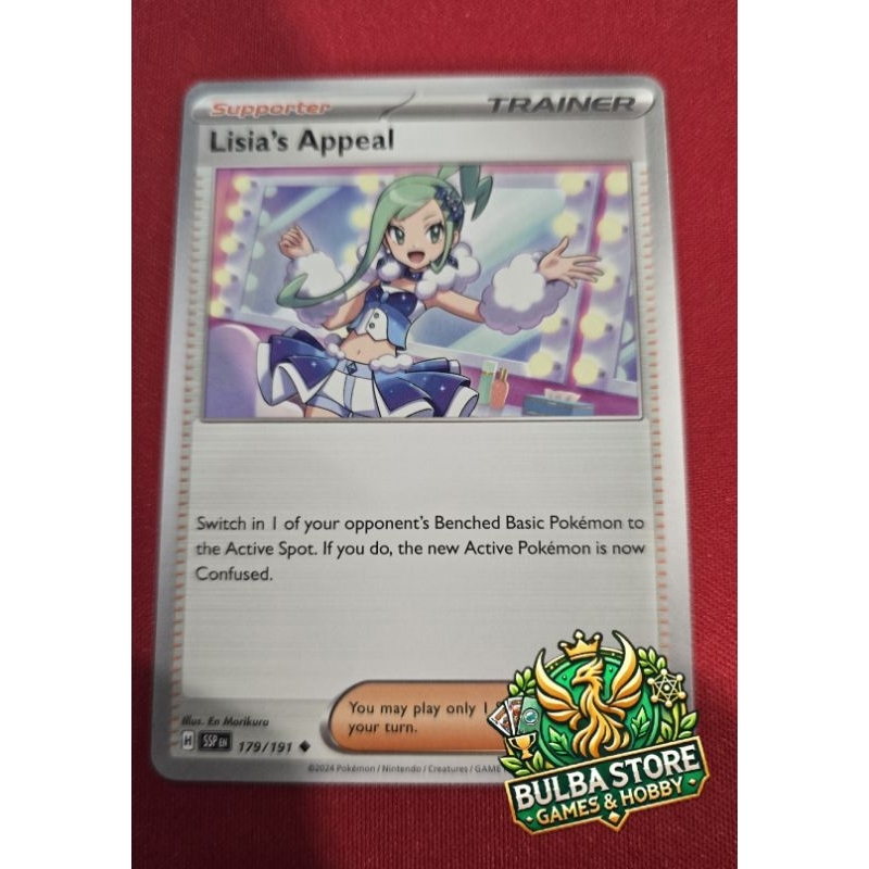 Lisia's Appeal 179/191 Surging Sparks SV08 Pokémon TCG Card Game Scarlet & Violet Original ...