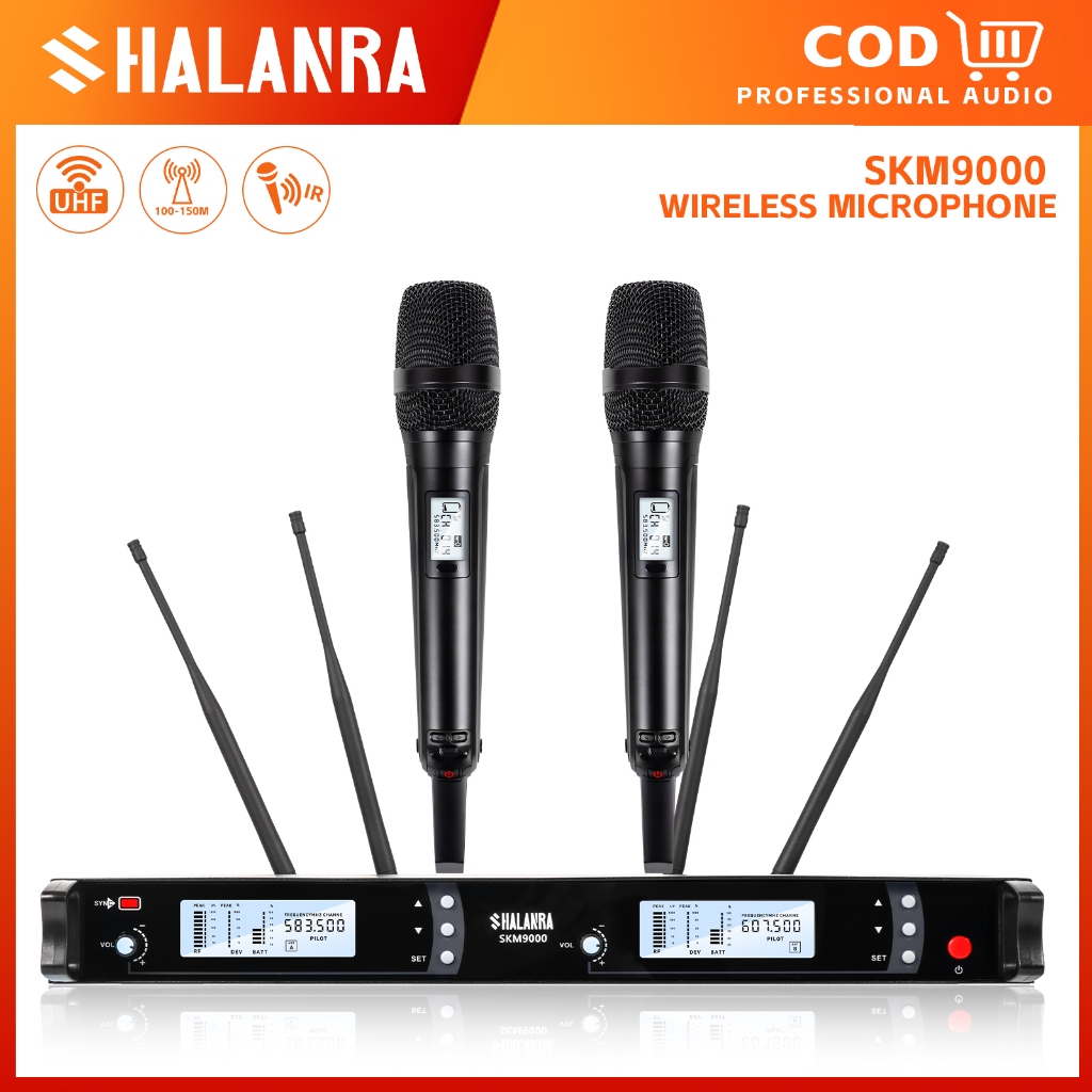 4-antenna wireless microphone professional one-to-two wireless ...