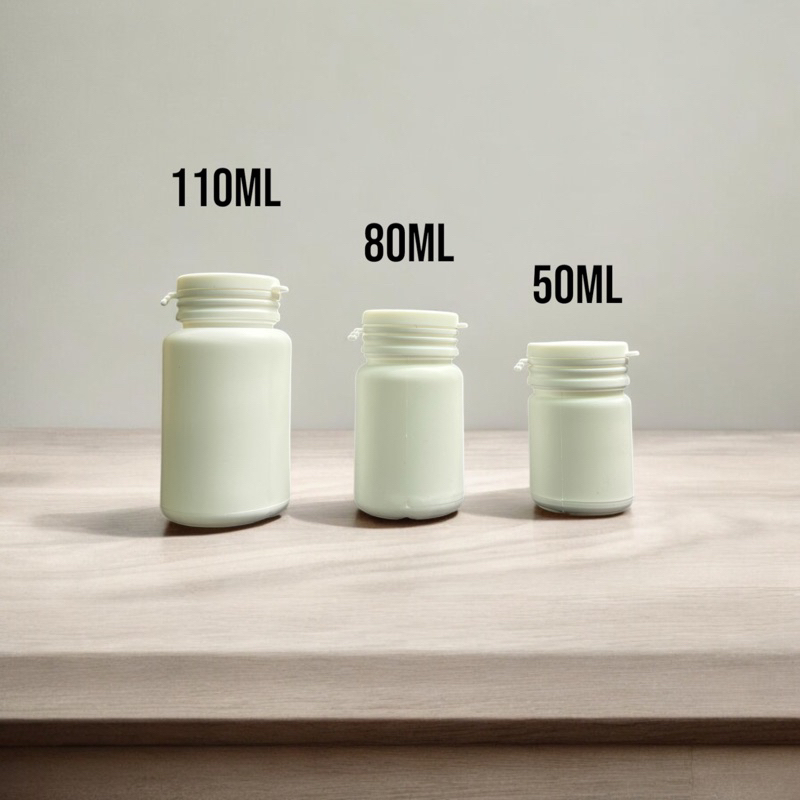 Botol Plastic untuk Ubat, Kapsul atau tablet - Plastic Bottle for ...