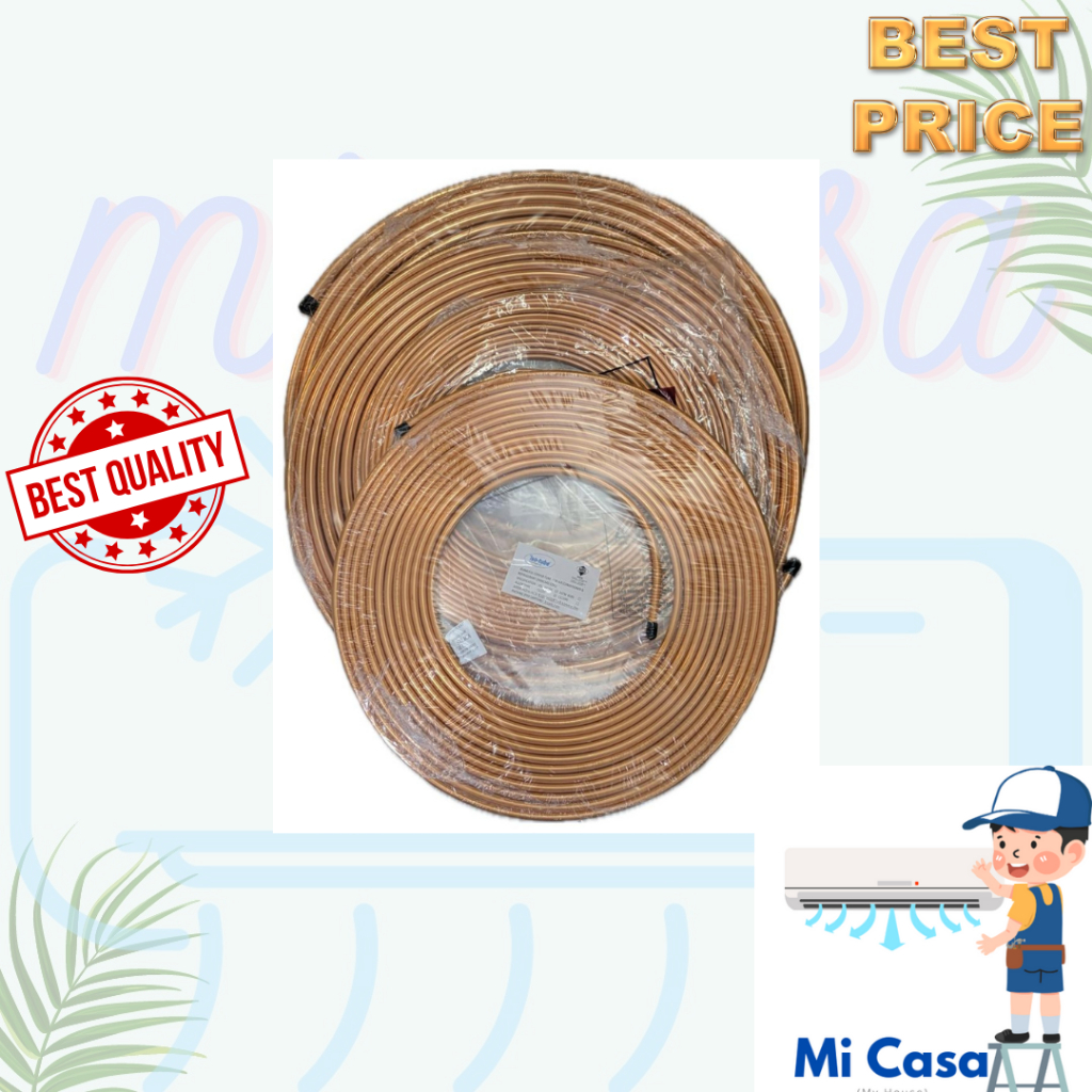 KUCHING SARAWAK EAST MALAYSIA COPPER PIPE 0.61 15M /48FT SOLD BY FT (DEWPOINT / BRAND LAIN SIRIM ...