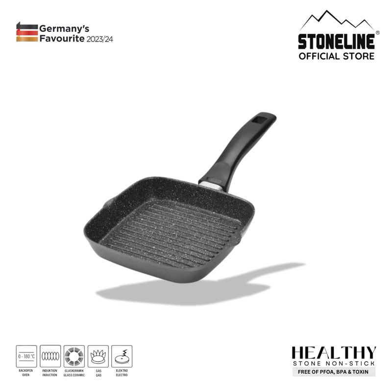 STONELINE® BBQ Griddle Pan 16 cm | CLASSIC | Shopee Malaysia