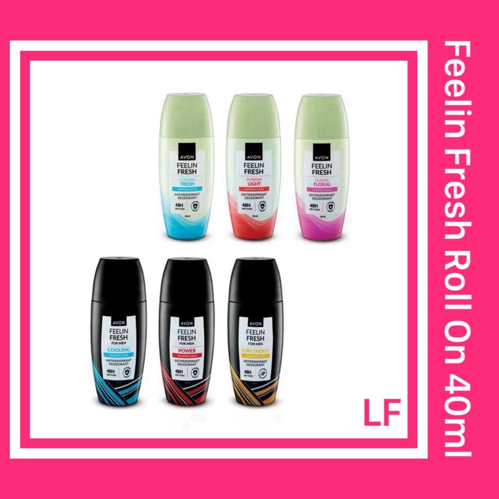 JCgolden FEELIN FRESH SHOWER DEODORANTS ROLL ON 40ML | Shopee Malaysia