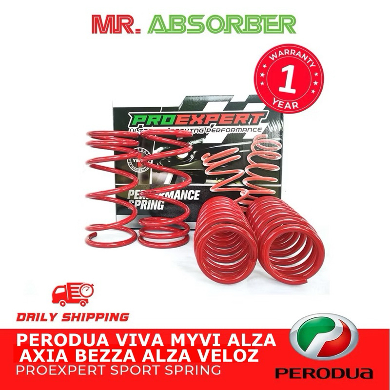 PROEXPERT SPORT SPRING MYVI ALZA VELOZ AXIA BEZZA VIVA BEST ICON SE MG3 ...