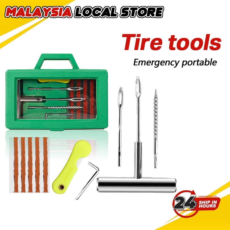 Tire Repair Tool Kit Automotive Automobile Car Tire Tyre Motorcycle ...