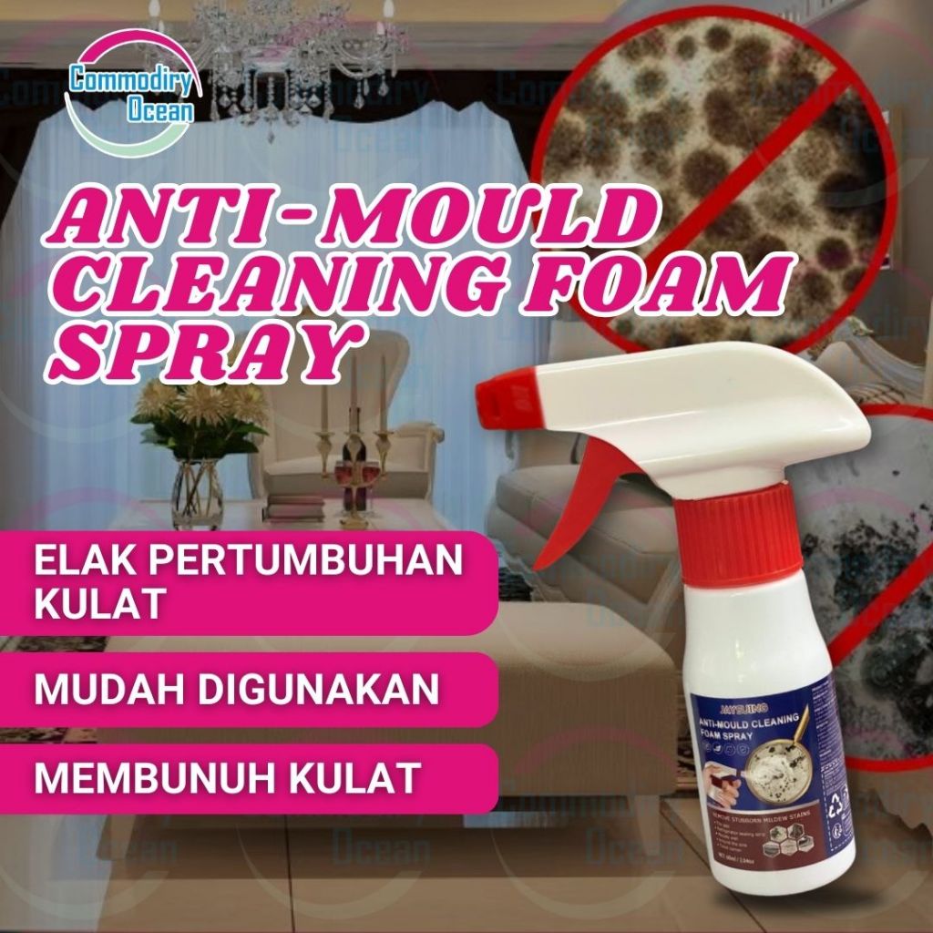JAYSUNG SPRAY PEMBERSIH BUANG KULAT PENCUCI MILDEW DINDING TANDAS 60ML ...