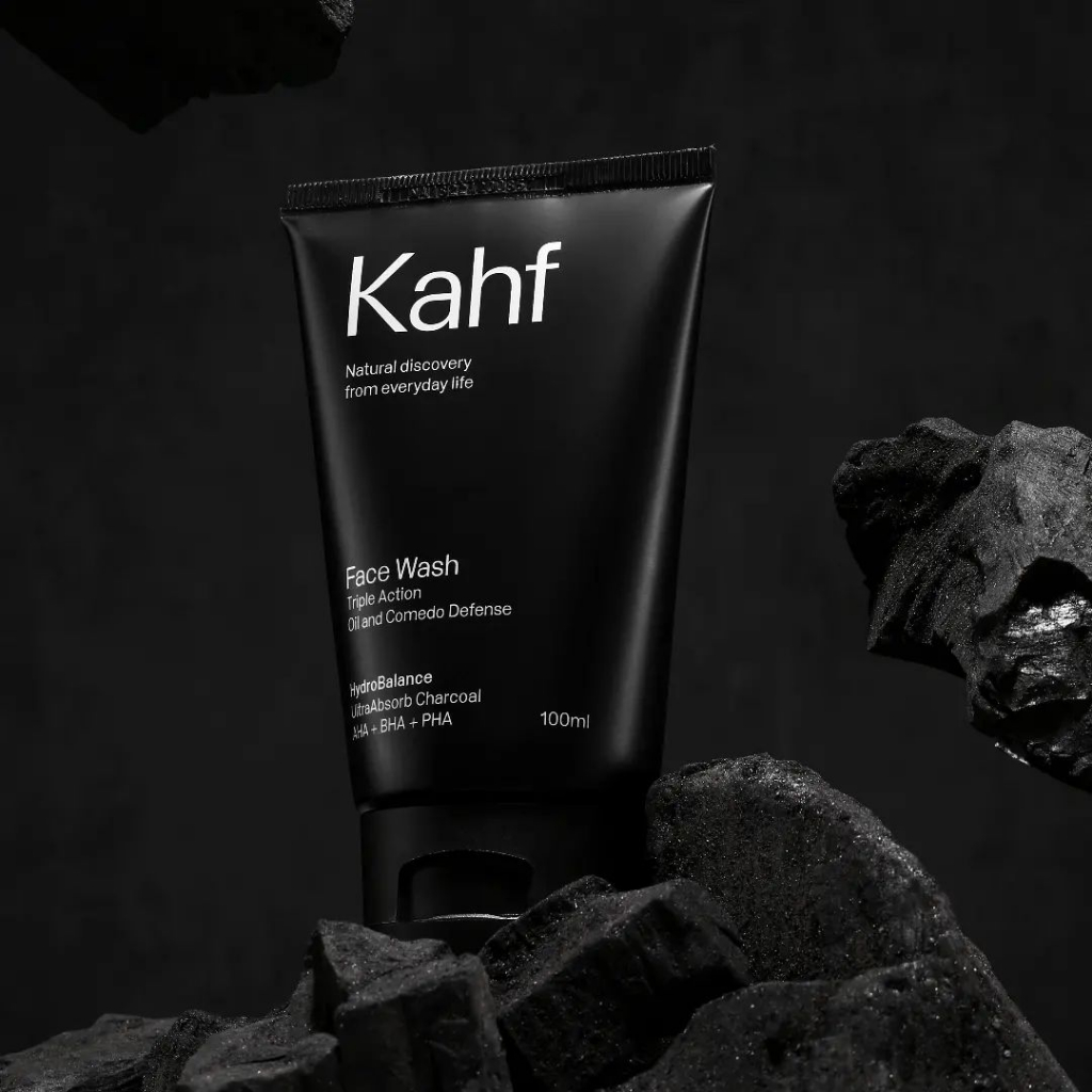 Kahf TRIPLE ACTION OIL AND COMEDO DEFENCE FACE WASH 100ml | Shopee Malaysia