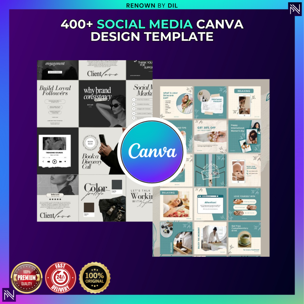 🔥 10000+ Best Canva Ultimate Design Bundle 🔥 | Best complete all in one canva design template ...