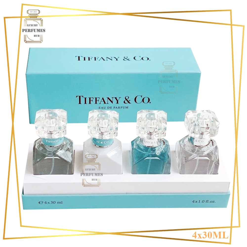 💯 4in1 Tiff&Co Perfume Gift Set 4x30ml | Shopee Malaysia