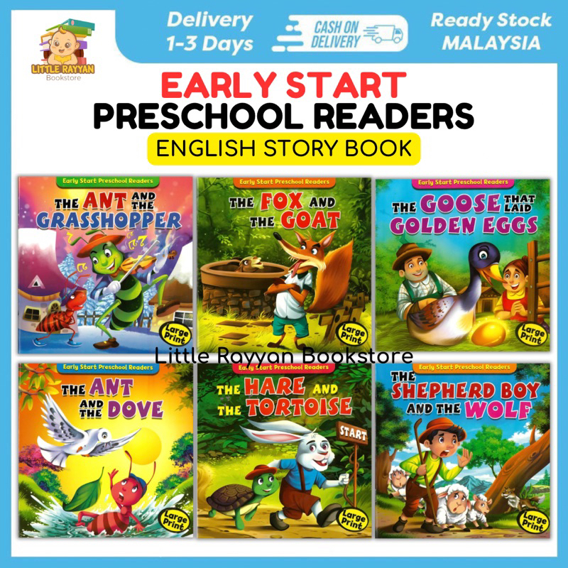 EARLY START PRESCHOOL READERS SET (6 BOOK) | Shopee Malaysia