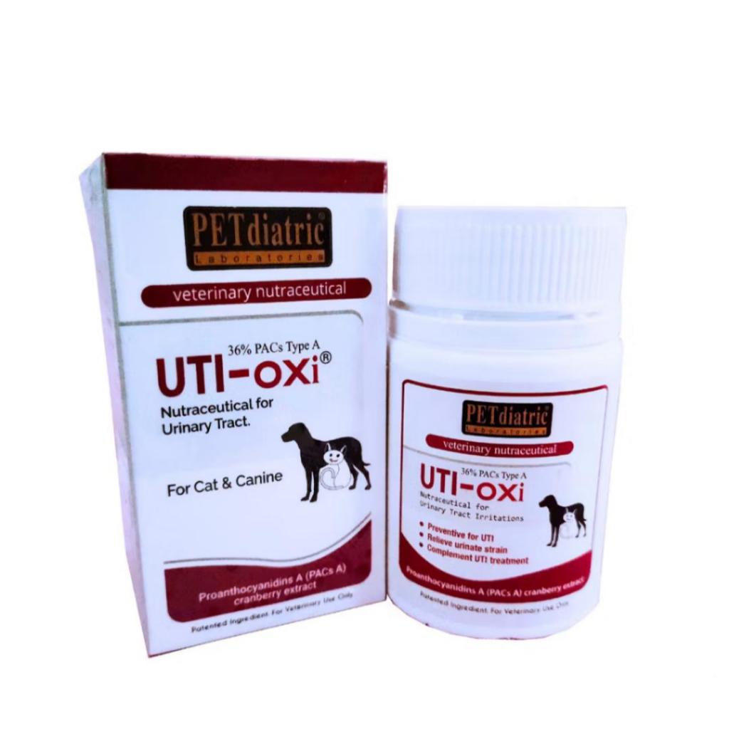PETdiatric UTI-oxi pet supplement 220mg (30s) Bladder Urine Stone ...