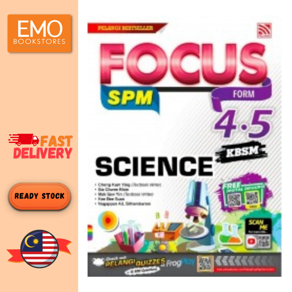 SCIENCE RB F4-F5 FOCUS SPM SCIENCE T4.5(ISBN: 9789830087856) | Shopee ...