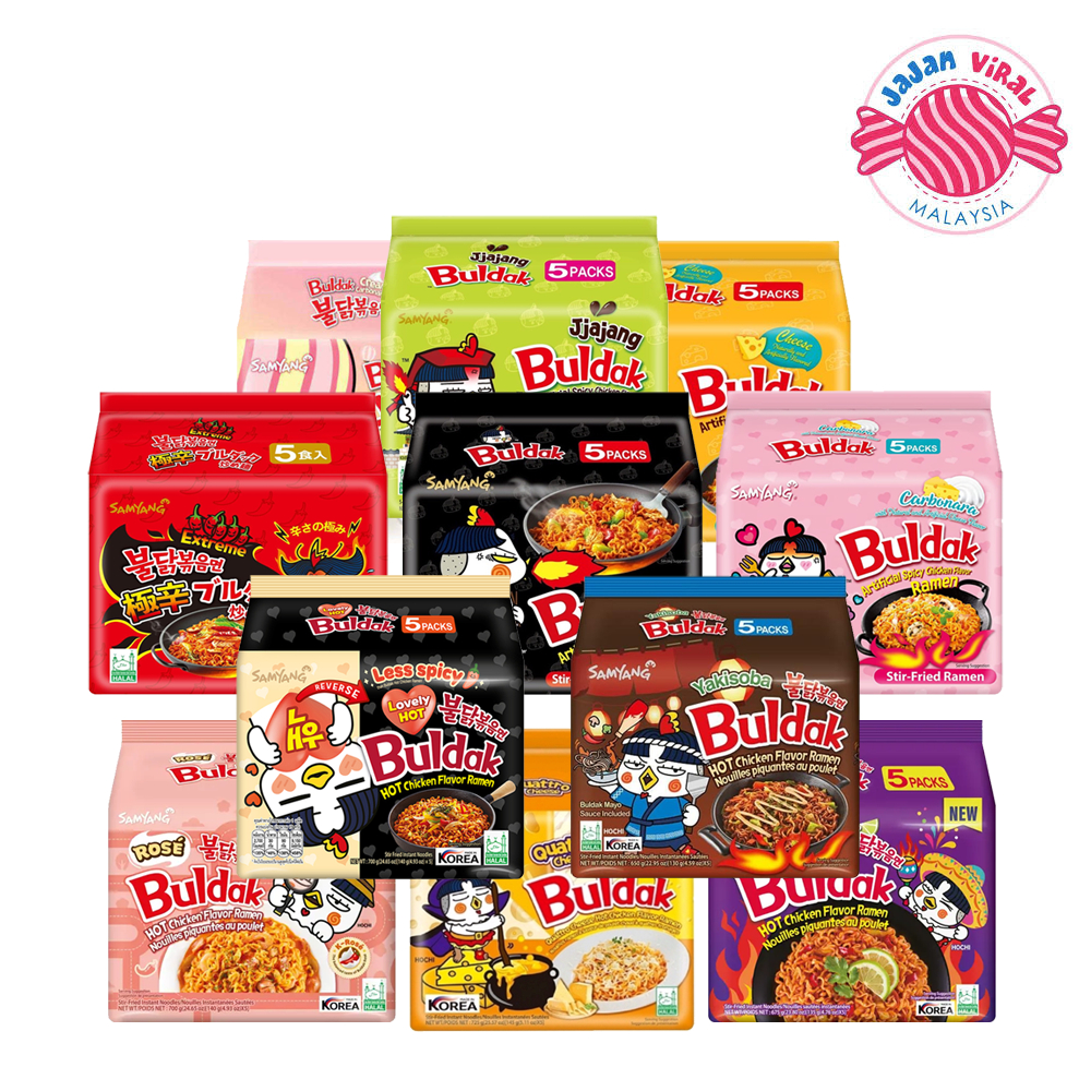 SAMYANG RAMEN PACKET [ALL FLAVOR 5PCS] | Shopee Malaysia