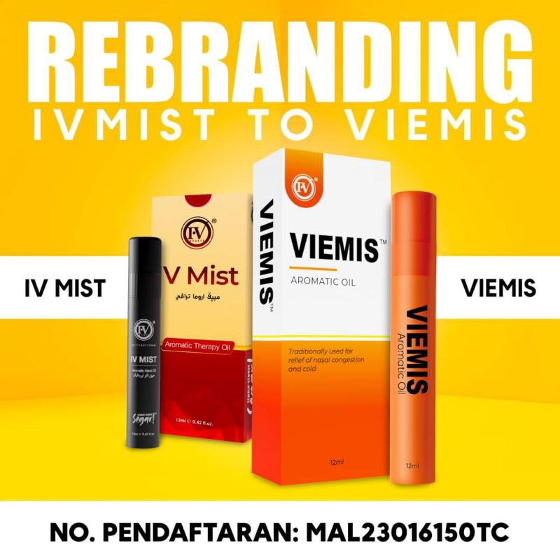 BORONG Ivmist Aromatic Nano Oil PAKEJ EJEN IV MIST Resdung Migrain ...