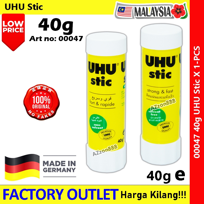 UHU Glue Stic 8.2g 21g 40g UHU Stic 100% Genuine UHU Made in Germany ...