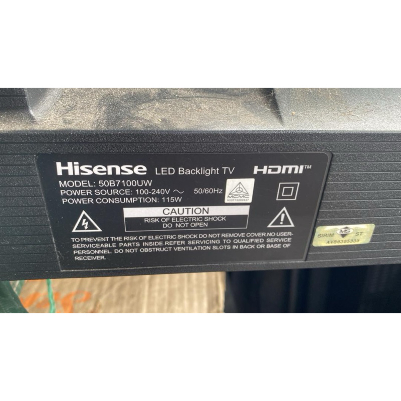 Hisense Set new Backlight Tv… | Shopee Malaysia