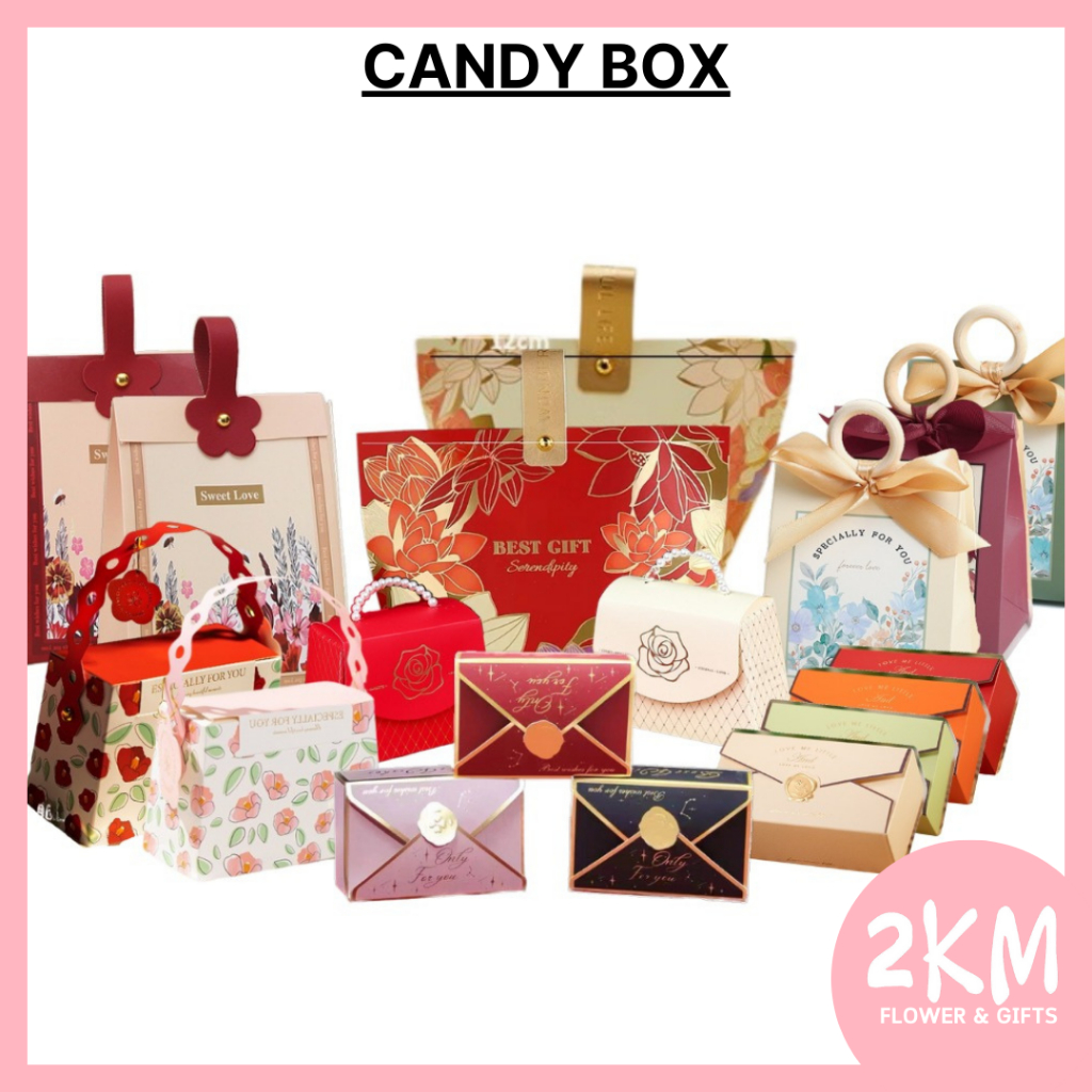(5PCS) CANDY BOX Wedding Party Birthday Goodies Gift Souvenir Doorgift ...