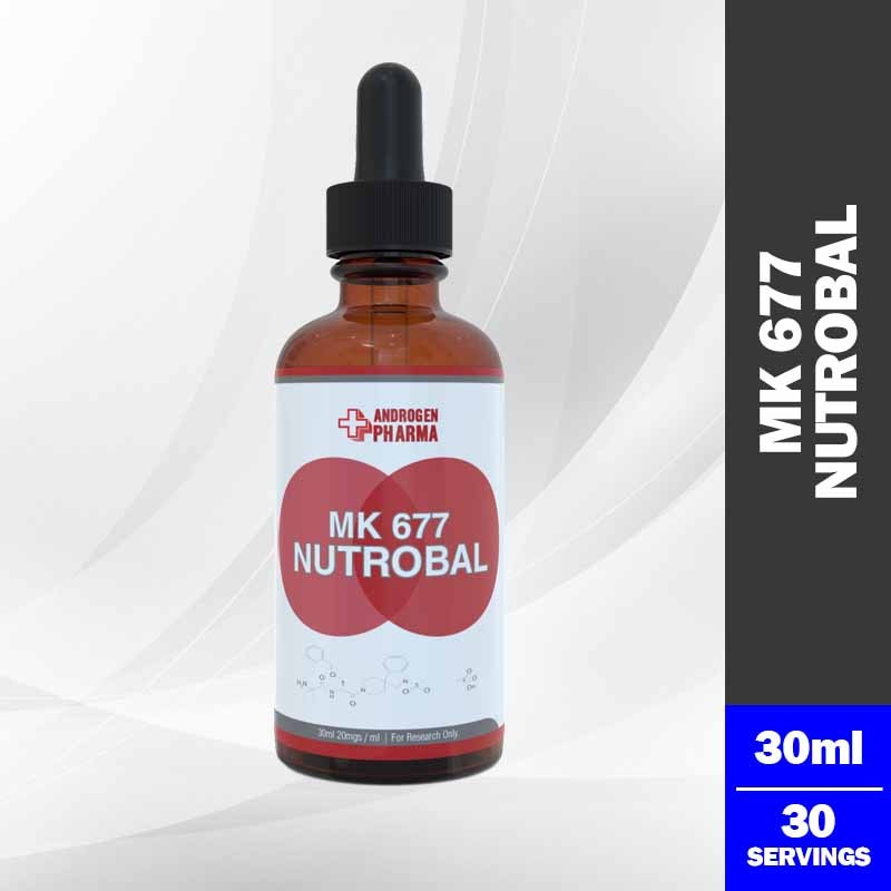 Androgen Pharma MK677 (Nutrobal)(30ml) - Sarms, HGH, Lean Muscle, Shred ...