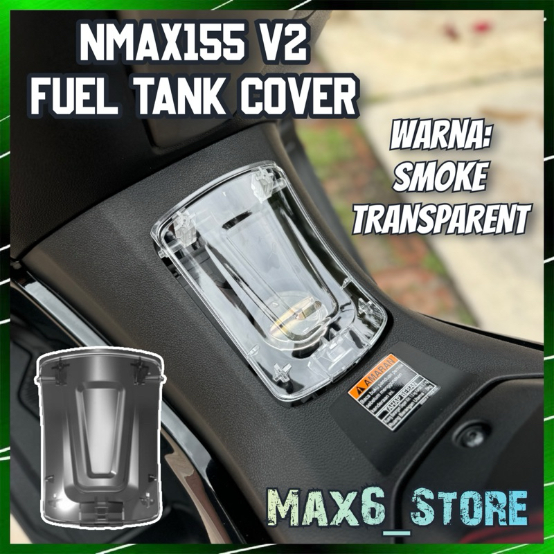 Yamaha NMAX155 V2 Fuel Tank Cover NMAX 155 Petrol Cover Transparent ...