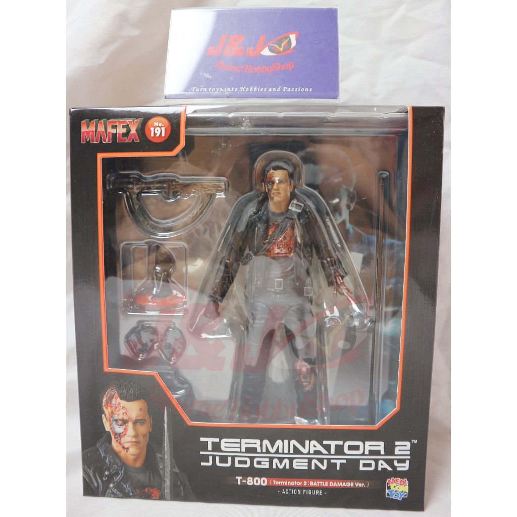 MAFEX "Terminator 2: Judgment Day" T-800 (T2: Battle Damage Ver ...