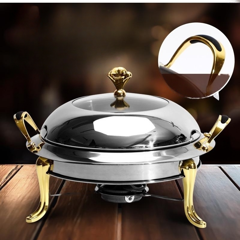 18cm 26cm 28cm stainless Steel round buffet set / chafing dish / buffet ...