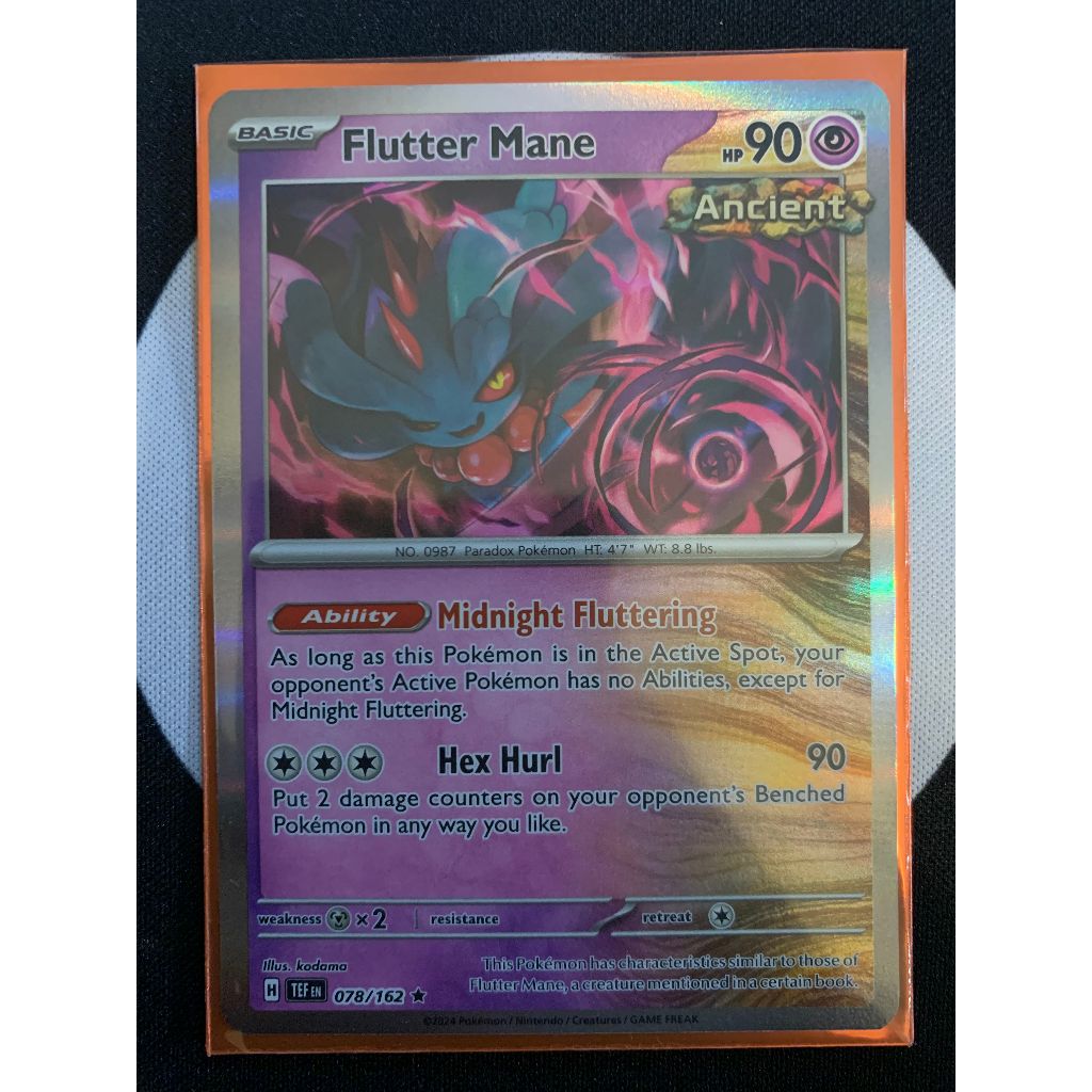 Flutter Mane 078/162 Pokemon ANCIENT TCG | Shopee Malaysia
