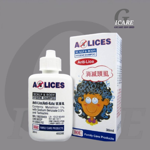 A - LICES LOTION SHAMPOO ( ANTI - LICE / ANTI KUTU ) 60ML | Shopee Malaysia
