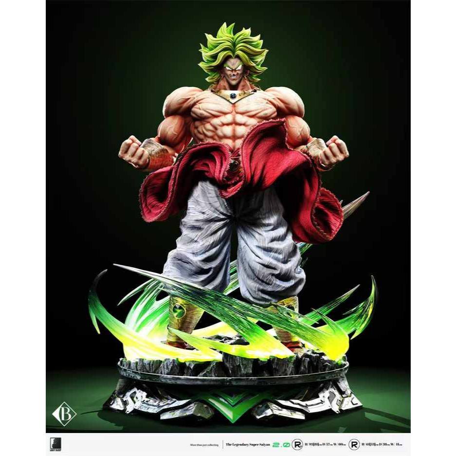 Last Sleep Studio - Broly 2.0 Dragon Ball Resin Statue GK Anime Figure ...