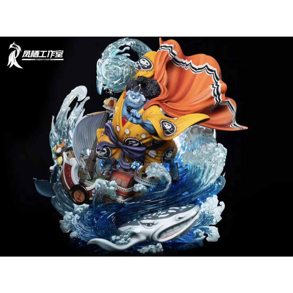 Phoenix Studio - Jinbe One Piece Resin Statue GK Anime Figure | Shopee ...