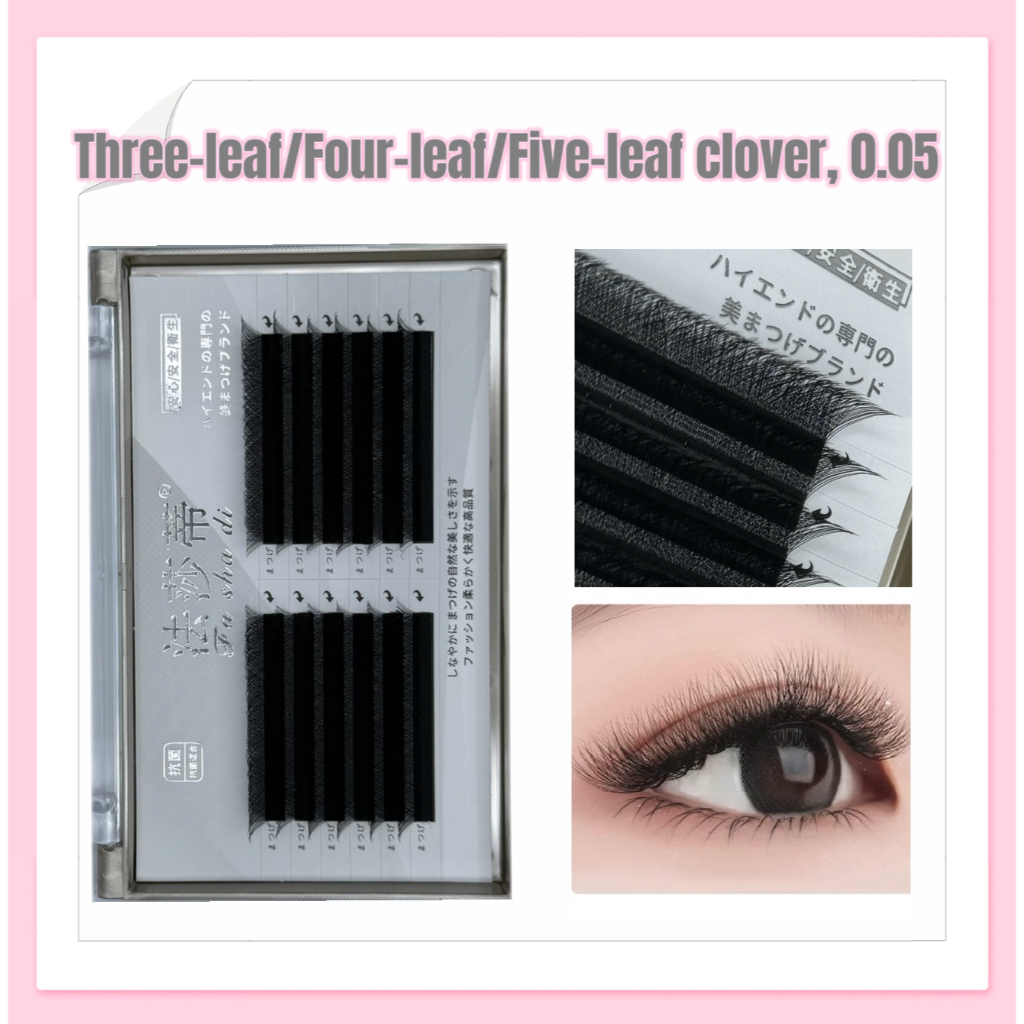 🌿 Clover Lash Collection: 3D, 4D & 5D Volume Extensions 🌿 | Shopee Malaysia