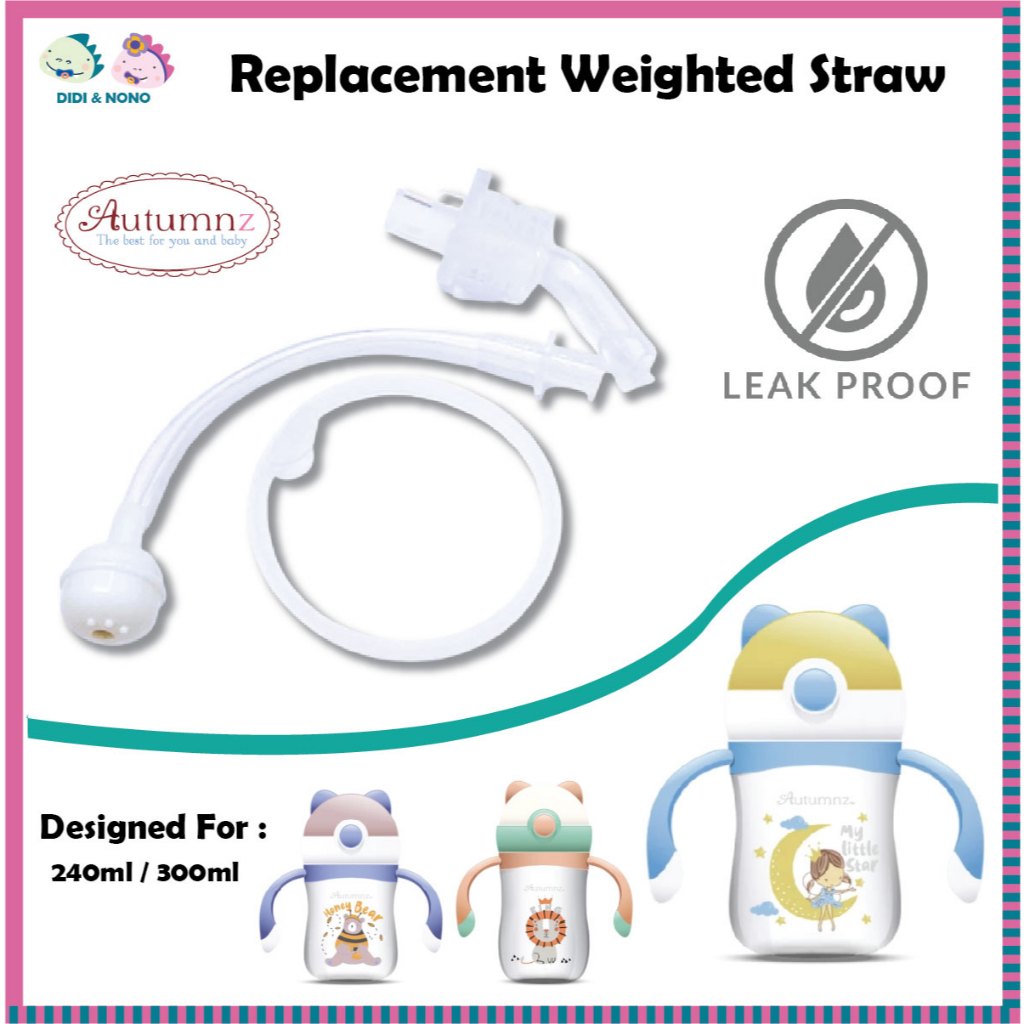Autumnz Replacement Weighted Straw Set (For Autumnz Tritan Weighted ...