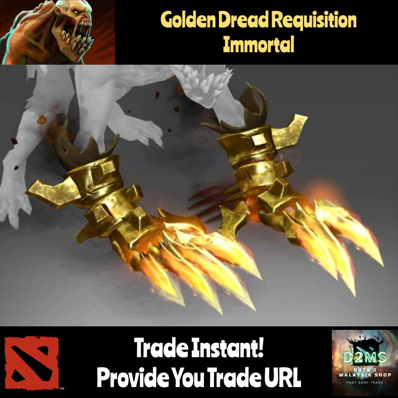 Dota2 Lifestealer (Ls) Golden Dread Requisition Immortal | Shopee Malaysia
