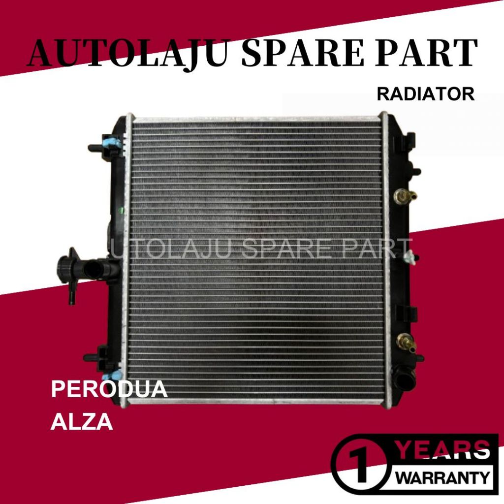 [DOUBLE LAYER] PERODUA ALZA 1.5 AUTO/MANUAL (2009-2021) RADIATOR HIGH ...