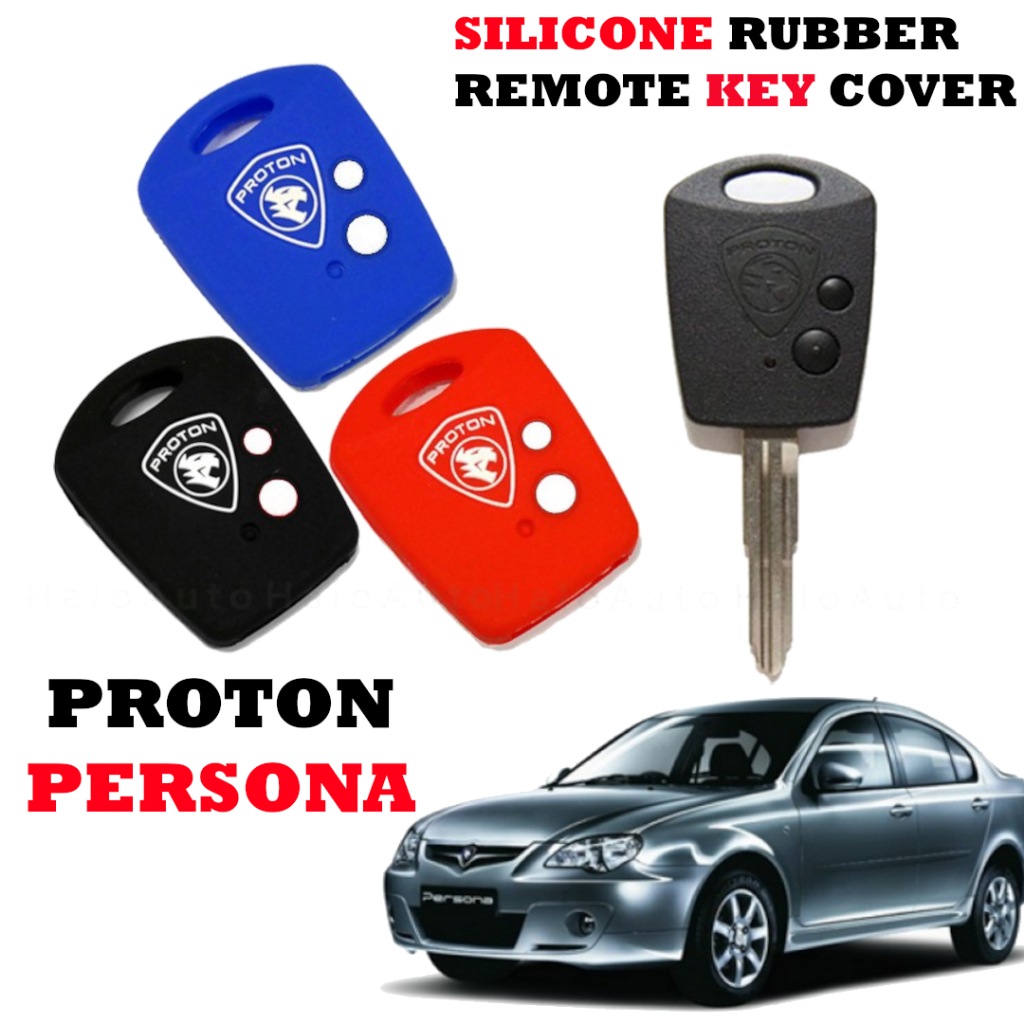 Proton Persona Gen2 Car Silicone Remote Key Cover Casing Keychain ...