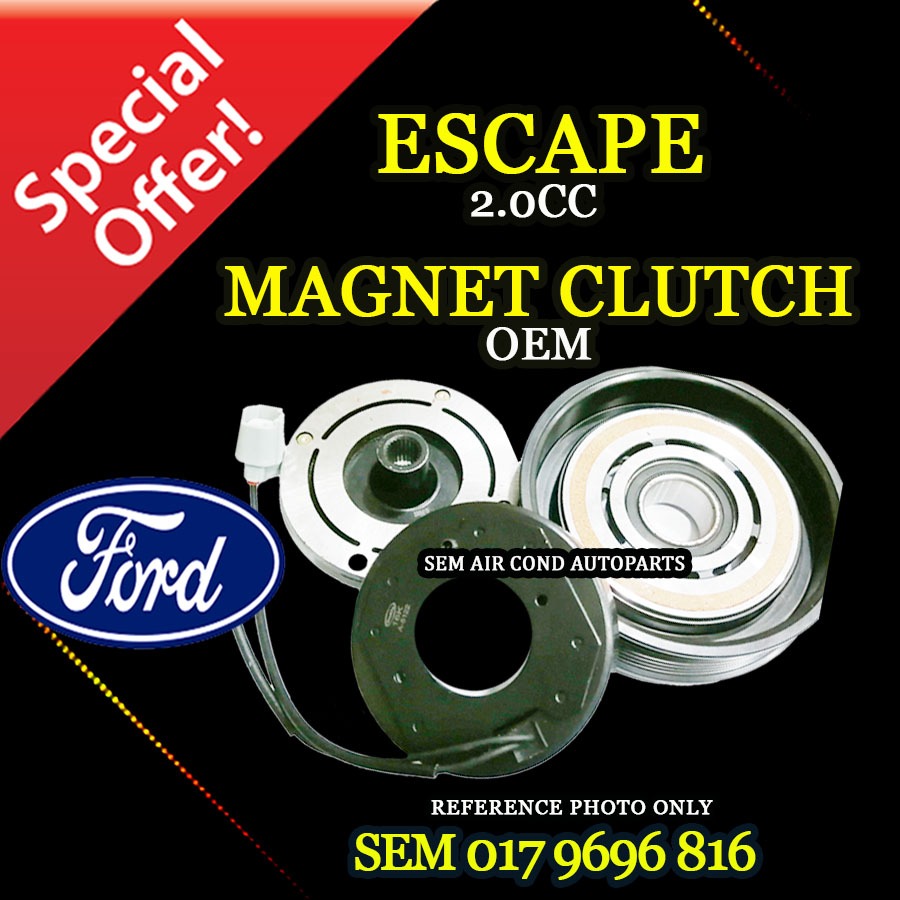 FORD ESCAPE OLD MODEL 2.0CC OEM NEW MAGNETIC CLUTCH/ MAGNET CLUTCH (CAR ...