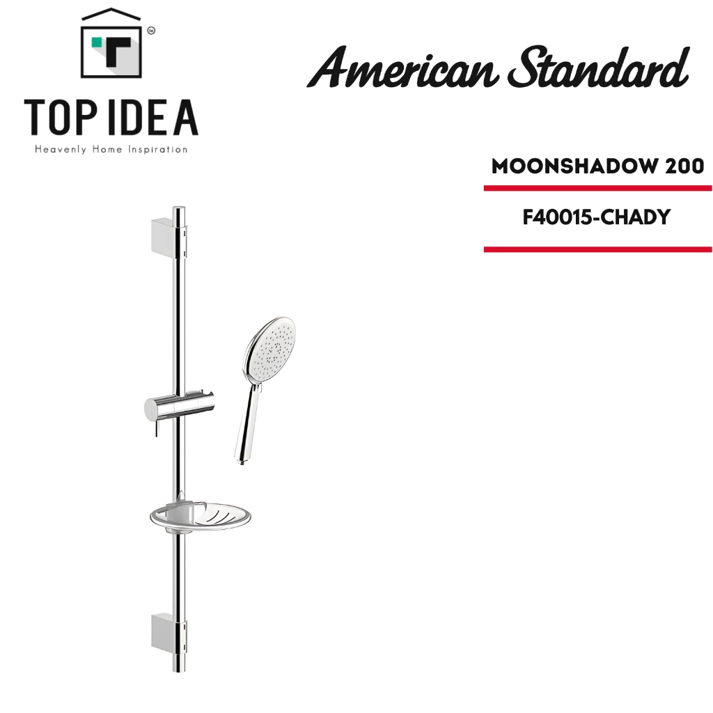 American Standard Moonshadow 200 Slide Bar with Soap Dish + I-Color ...