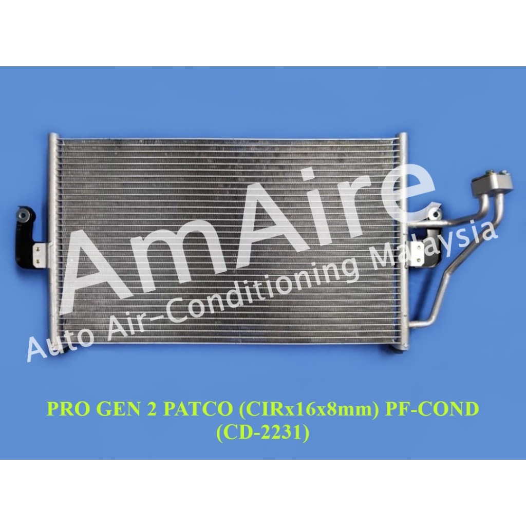 PROTON GEN2 2008 PATCO SYSTEM - AIR COND CONDENSER | Shopee Malaysia