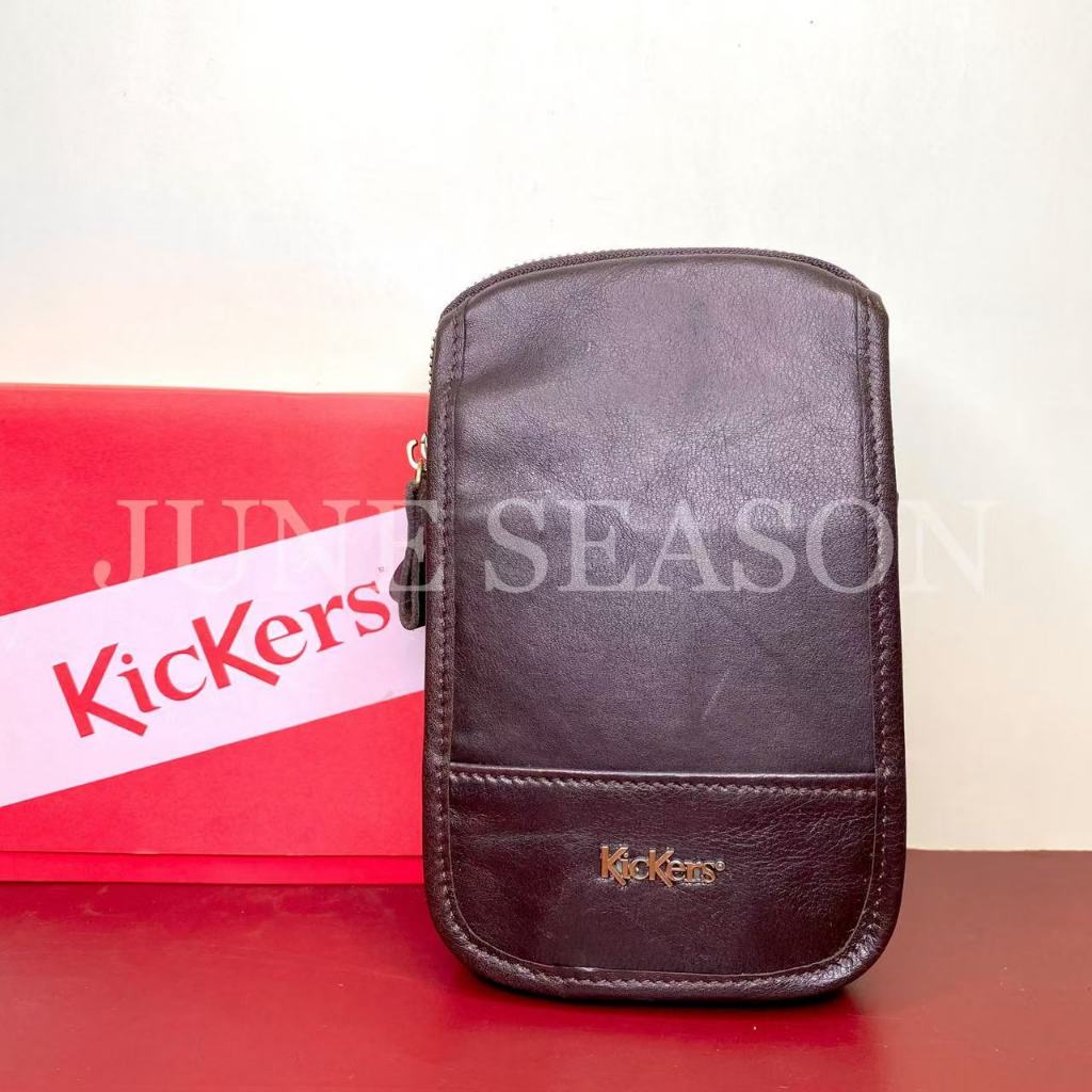 Kickers Pouch Bag Original Genuine Leather Male Female 78393 | Shopee ...