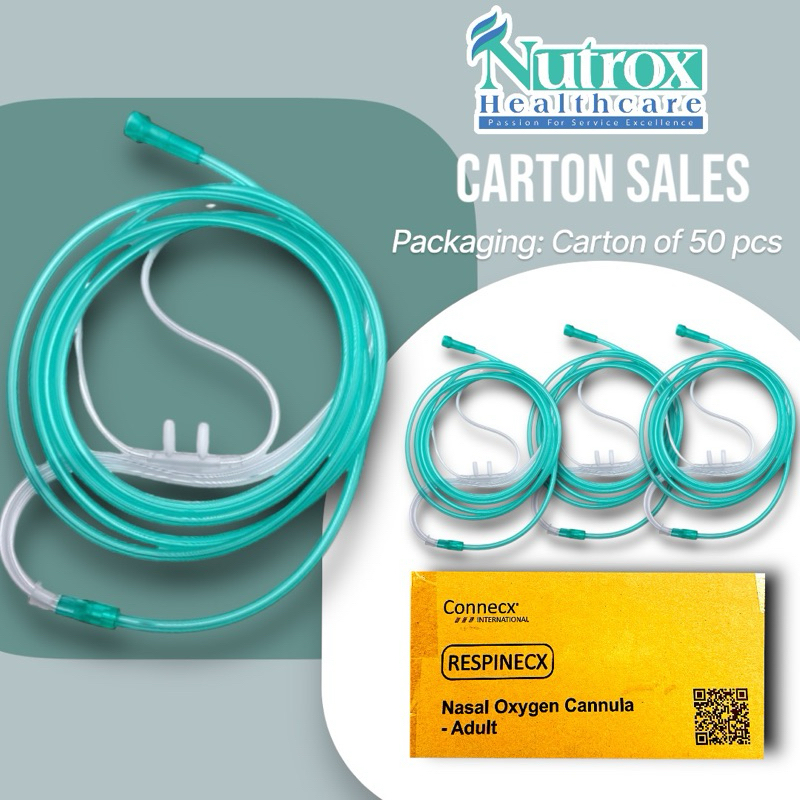 Nasal Oxygen Cannula 2.0m - (Carton of 50 packs) Adult / Neonate ...